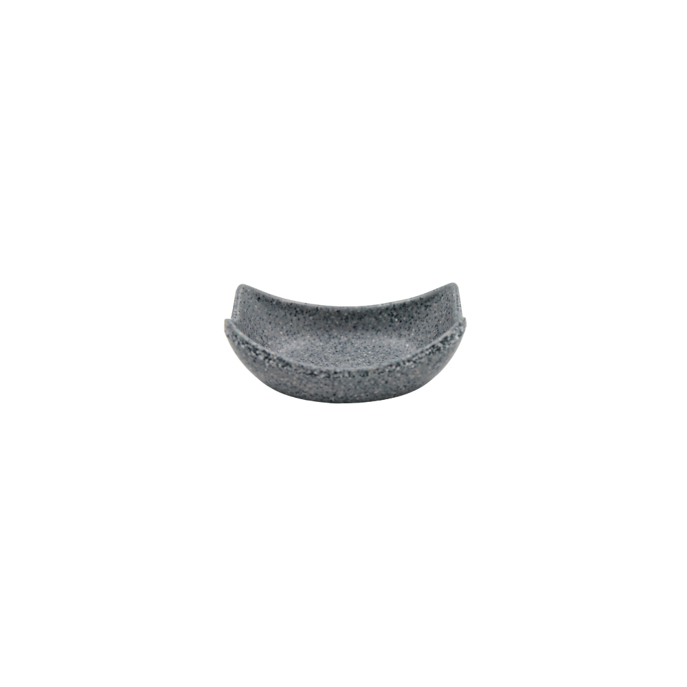 Platito para tapas 8 x 5 cm melamina Gray Granite (50) | sondemesa